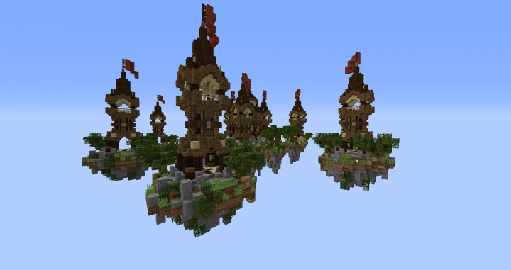 Skywars map - Castle Minecraft Map