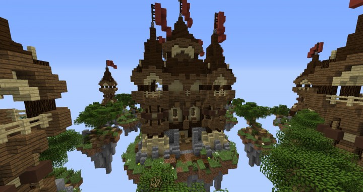 Skywars map - Castle Minecraft Map