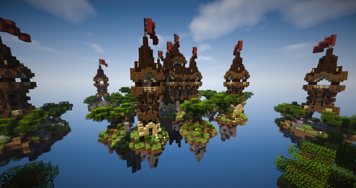 Skywars map - Castle Minecraft Map
