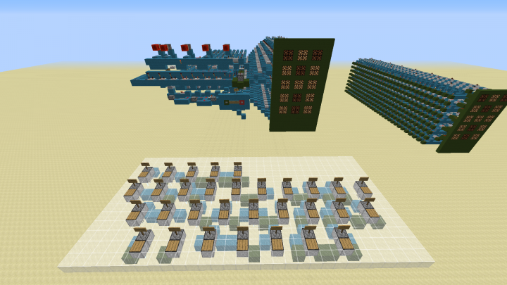 Wireless keyboard (no command blocks) Minecraft Map