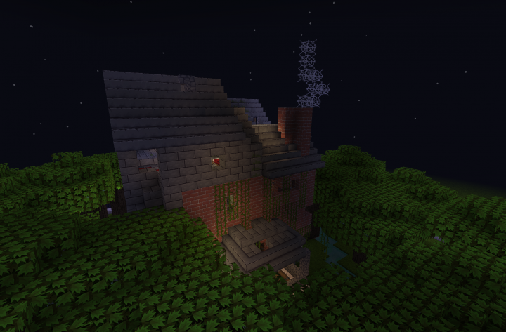 Haunted House on Woodcraft Minecraft Map