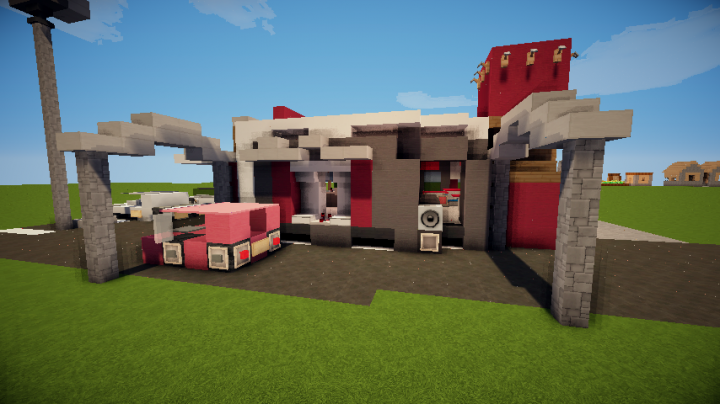 Modern McDonalds Minecraft Map