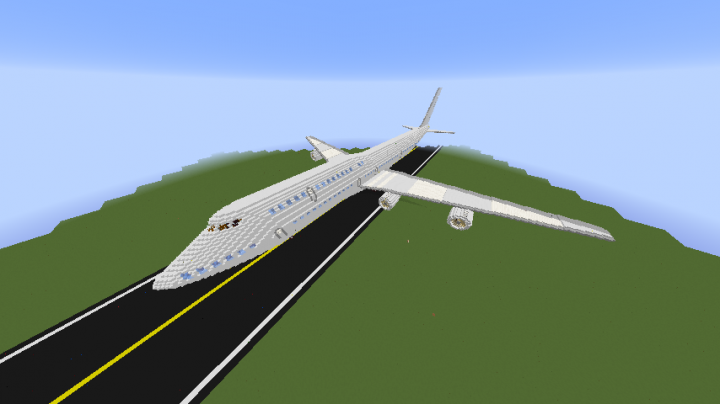 Boeing 747-800 -Aviationist- (No Download) Minecraft Map