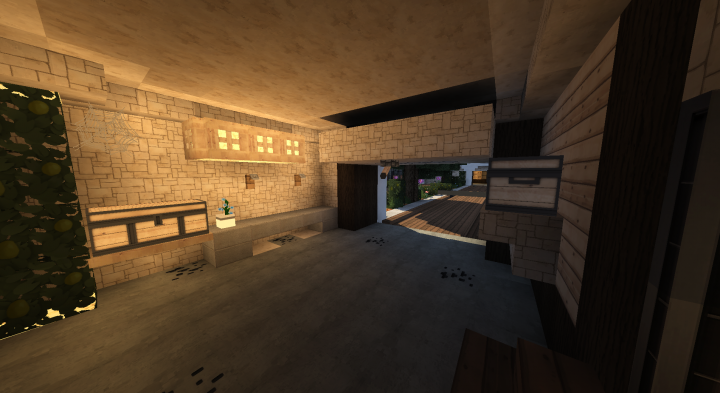 Symmetrical Town Houses Minecraft Map