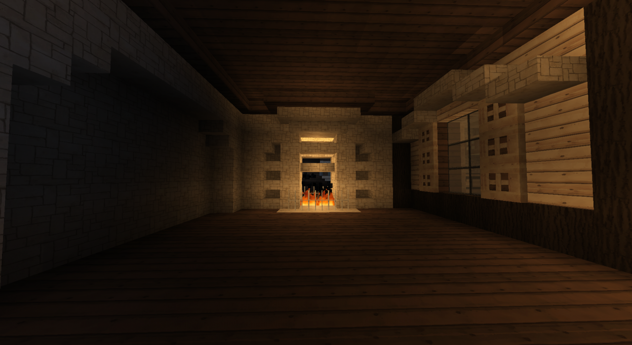 Symmetrical Town Houses Minecraft Map