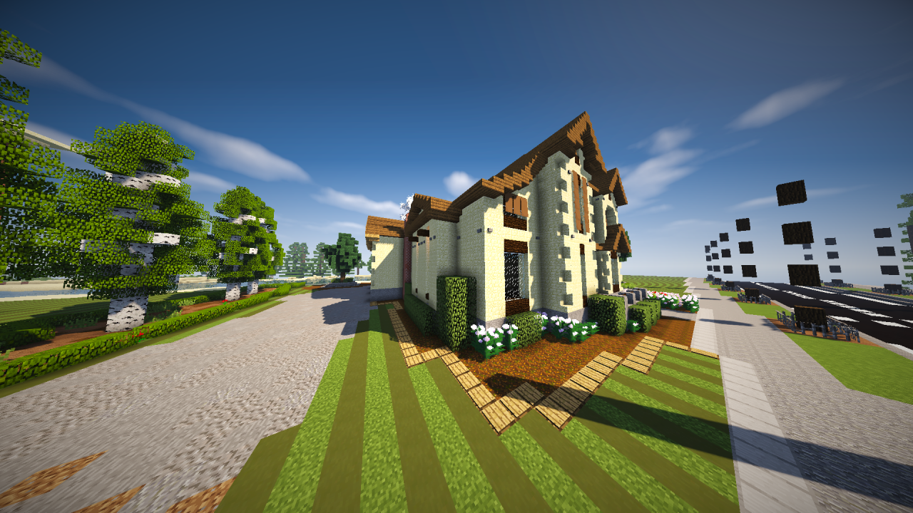 Semi-English house Minecraft Map