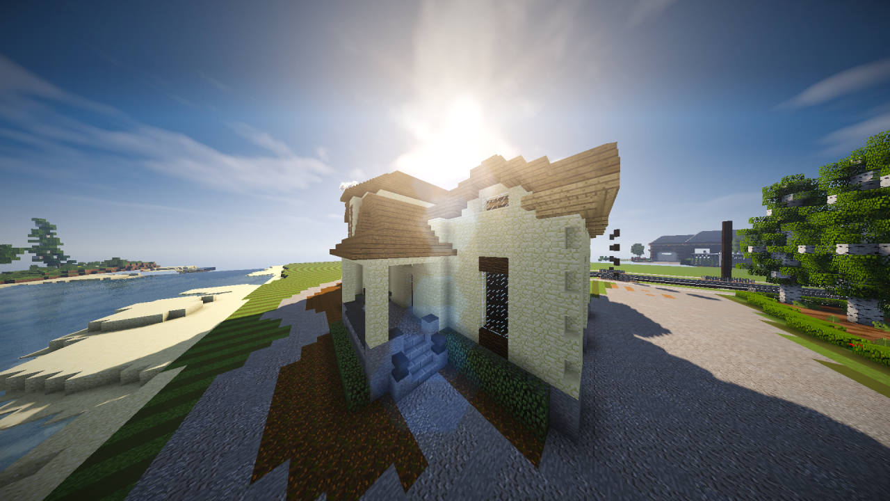 Semi-English house Minecraft Map