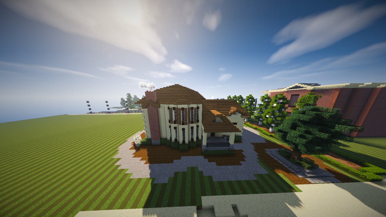 Semi-English house Minecraft Map