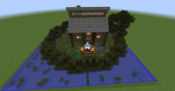 swamp house Minecraft Map