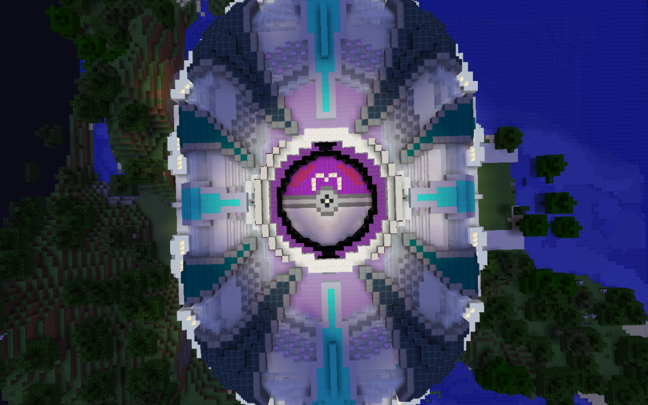 Pixelmon Arenas and Cities Minecraft Map