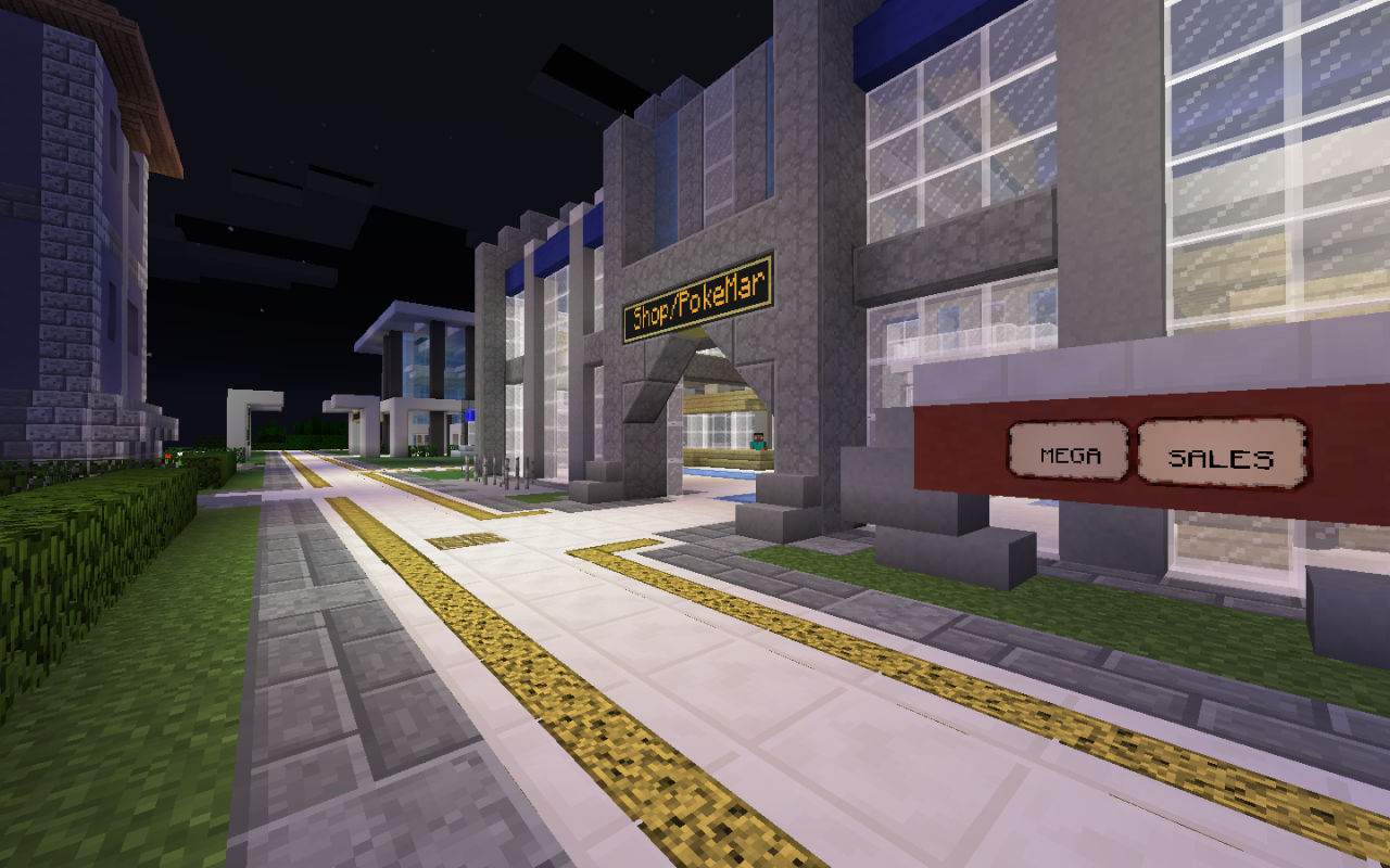 Pixelmon Arenas and Cities Minecraft Map