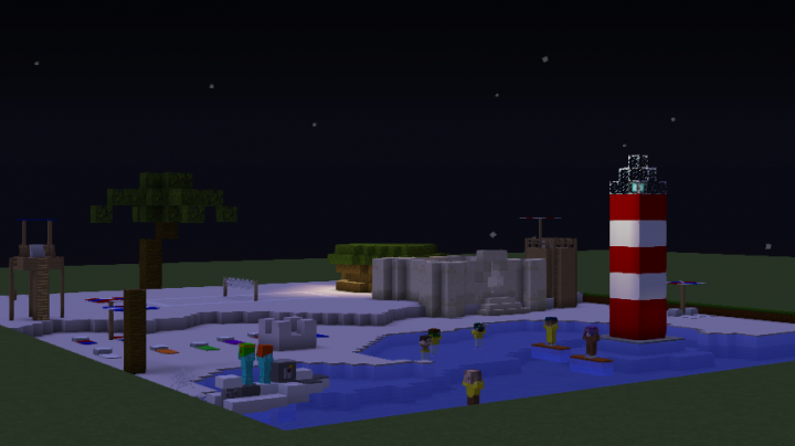 Mini Beach Minecraft Map