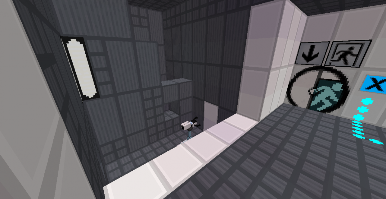 portal tests Minecraft Map