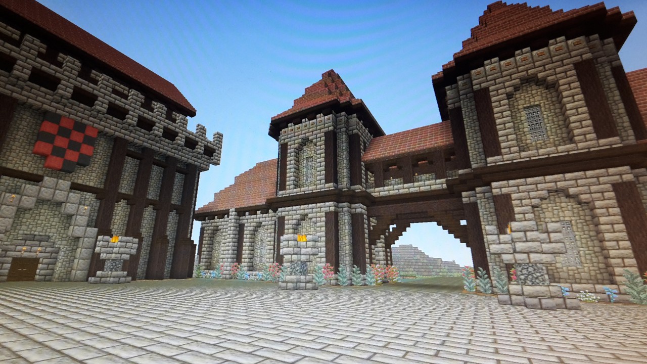 Medieval Town Entry Minecraft Map