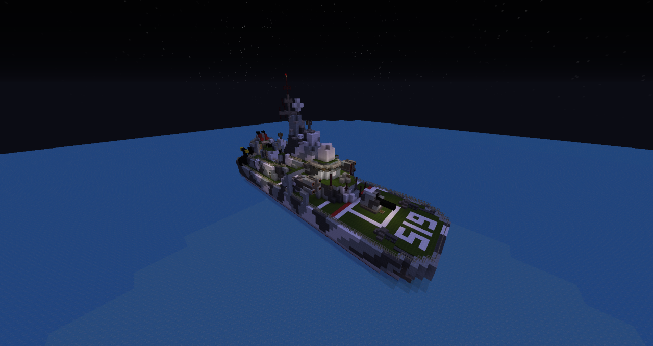 Bora Class (+Camo/Interior) Minecraft Map