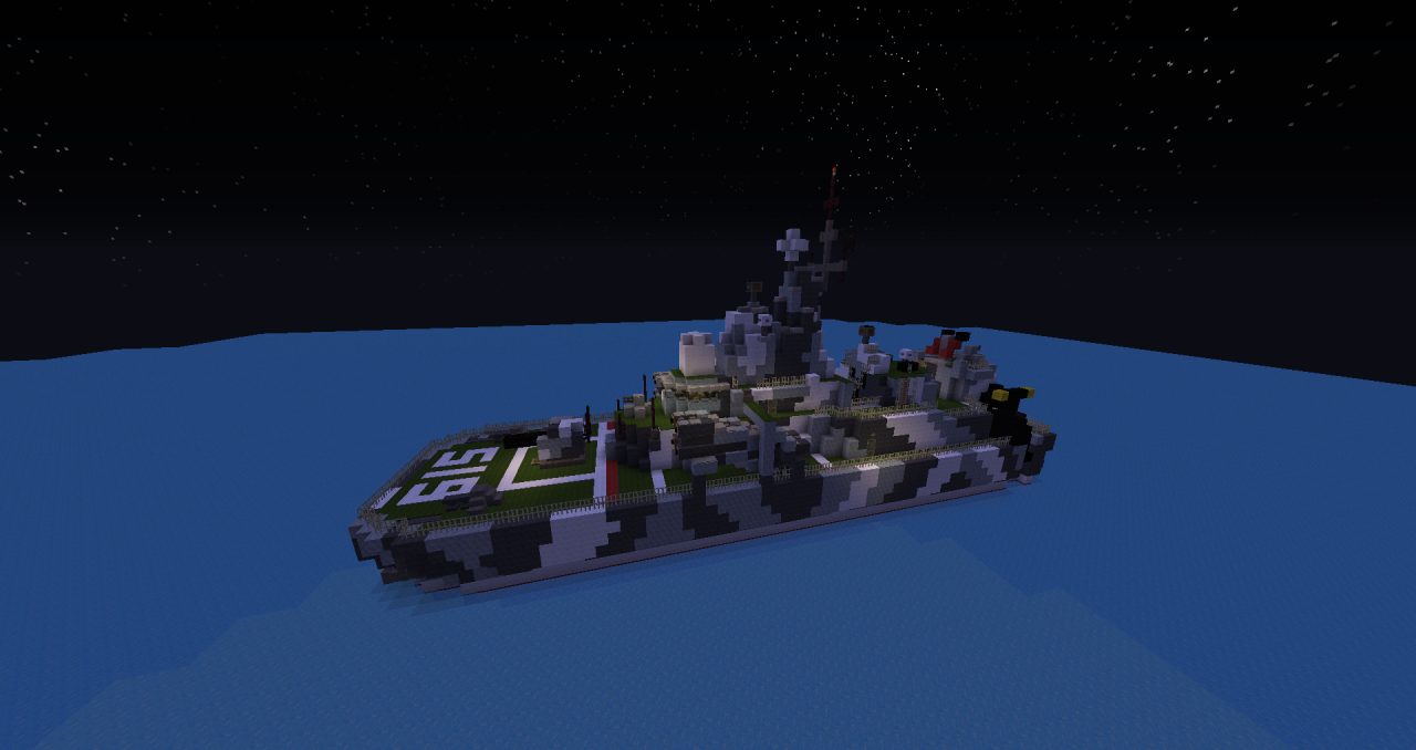Bora Class (+Camo/Interior) Minecraft Map