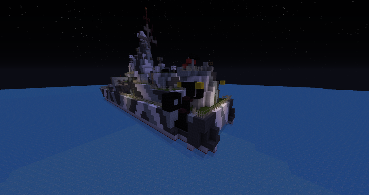 Bora Class (+Camo/Interior) Minecraft Map