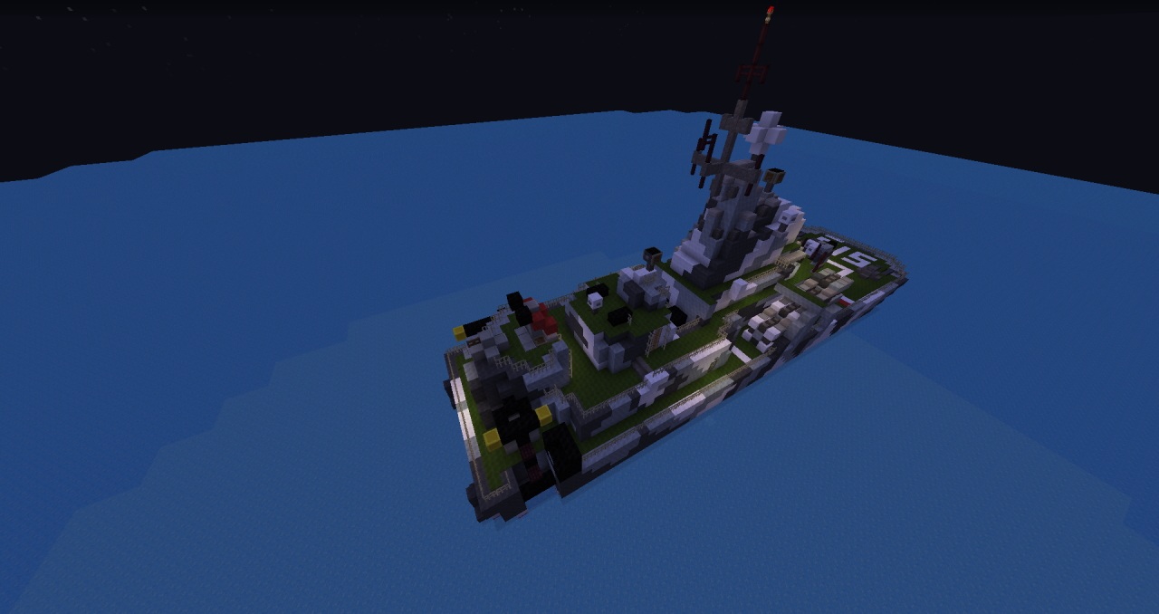 Bora Class (+Camo/Interior) Minecraft Map