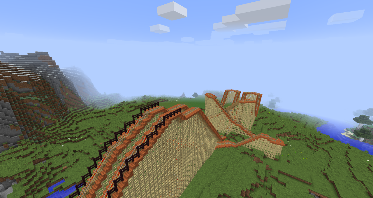 Rollercoaster: Kona Storm Redux Minecraft Map