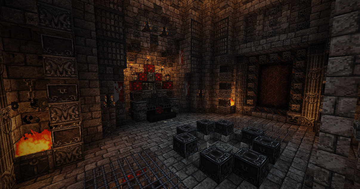 Necromancer's Tower (Full interior) Minecraft Map