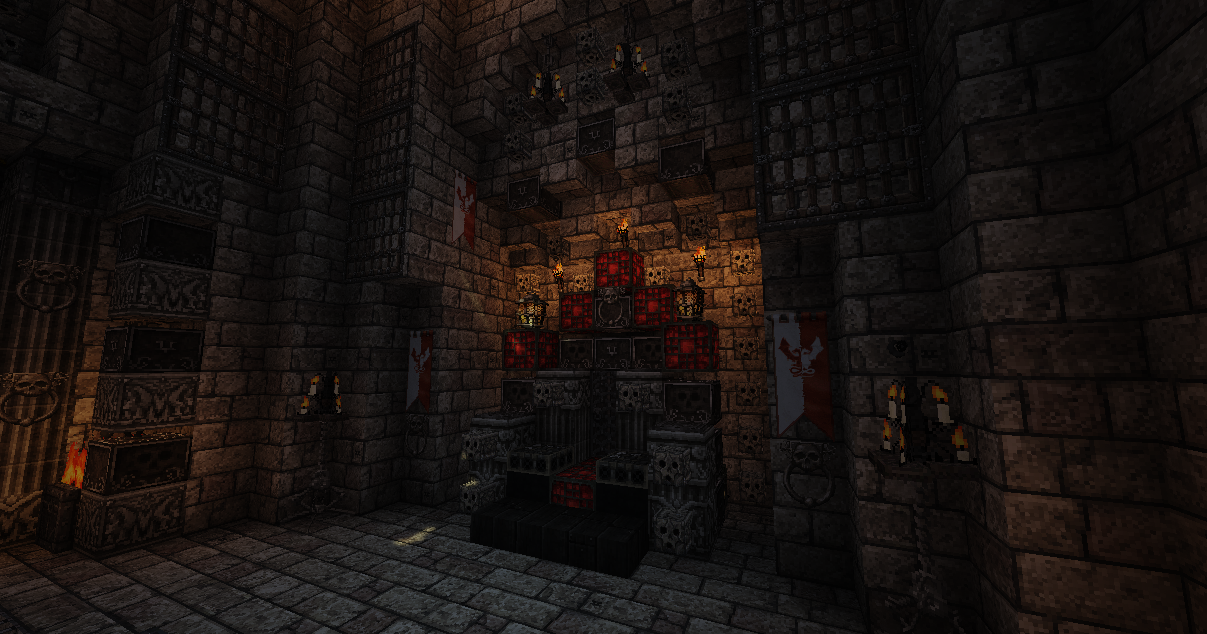 Necromancer's Tower (Full interior) Minecraft Map