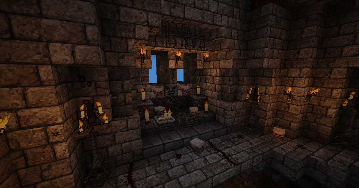 Necromancer's Tower (Full interior) Minecraft Map