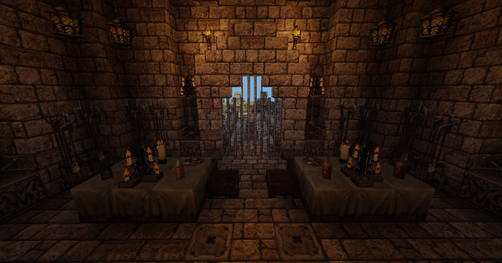 Necromancer's Tower (Full interior) Minecraft Map