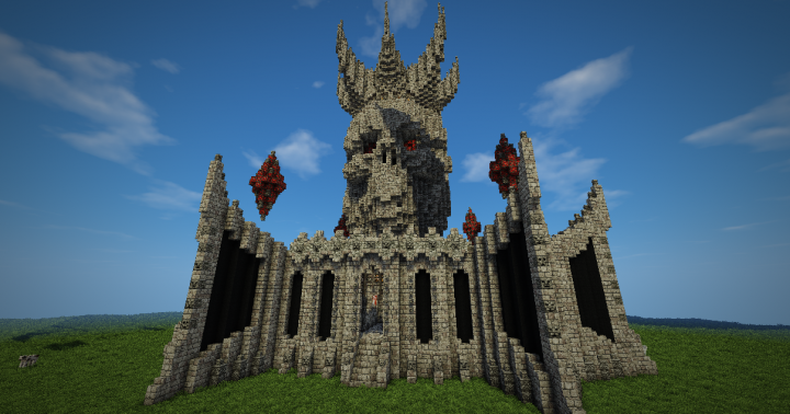 Necromancer's Tower (Full interior) Minecraft Map