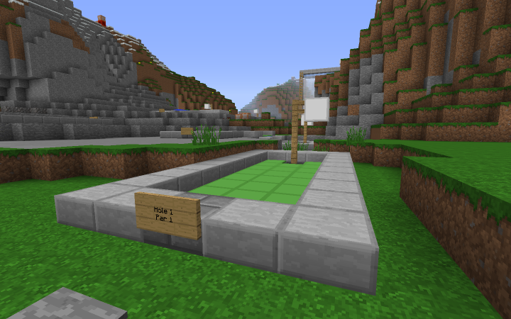 Minecraft Golf Course Minecraft Map