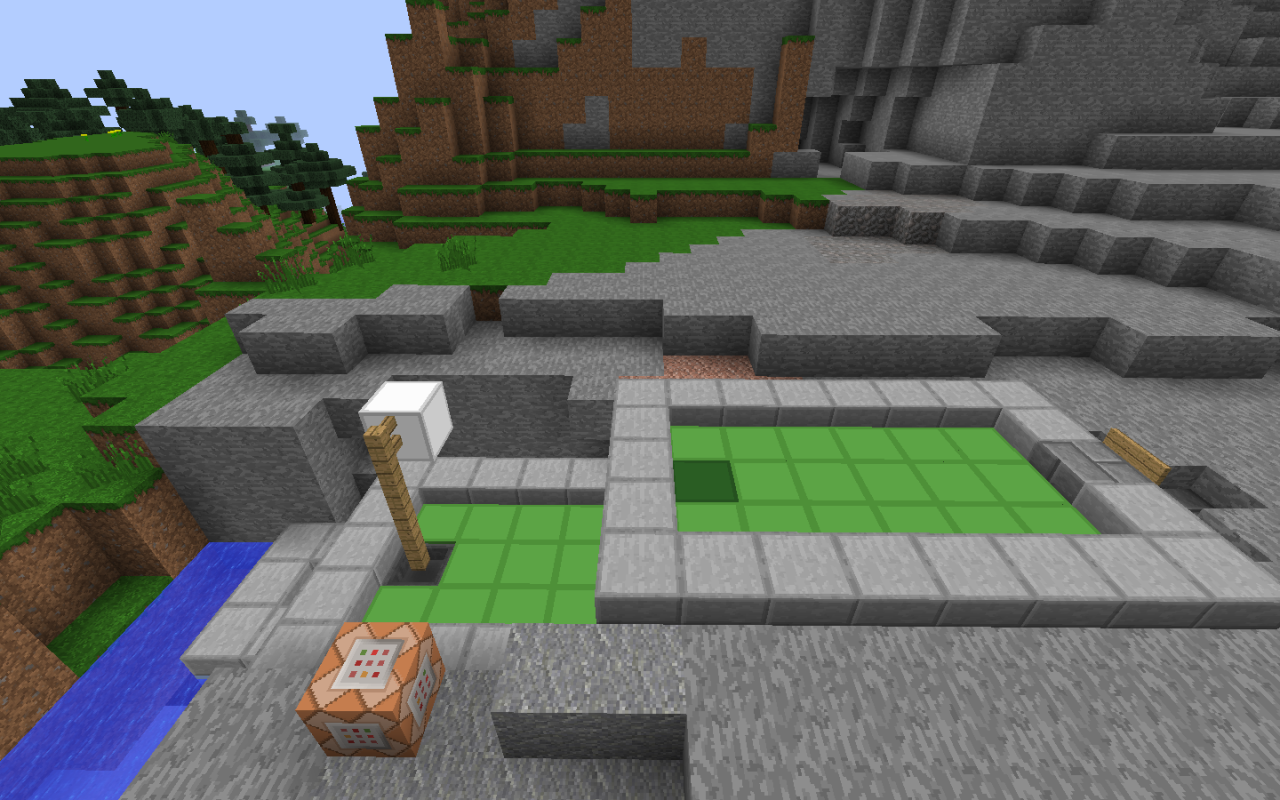 Minecraft Golf Course Minecraft Map