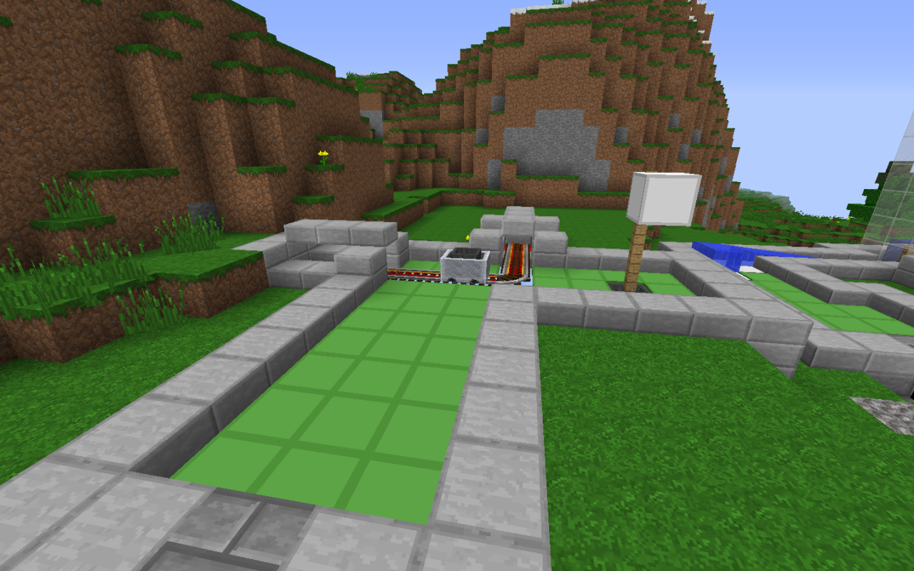 Minecraft Golf Course Minecraft Map