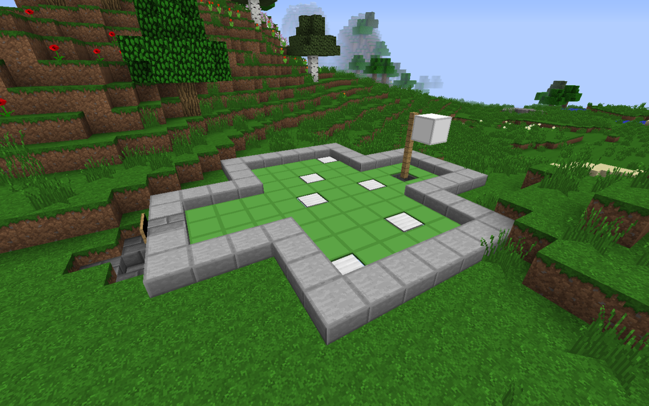 Minecraft Golf Course Minecraft Map