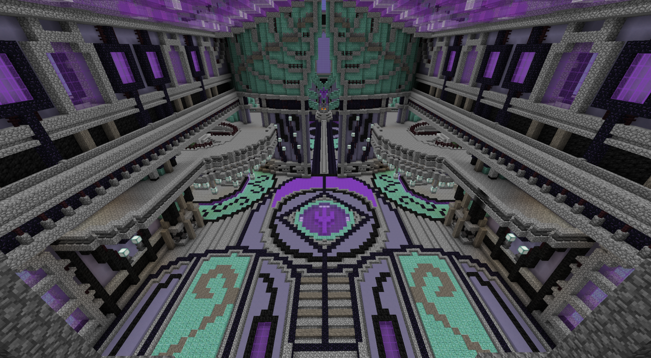 Throne Room - First Build {Aliquam} Minecraft Map