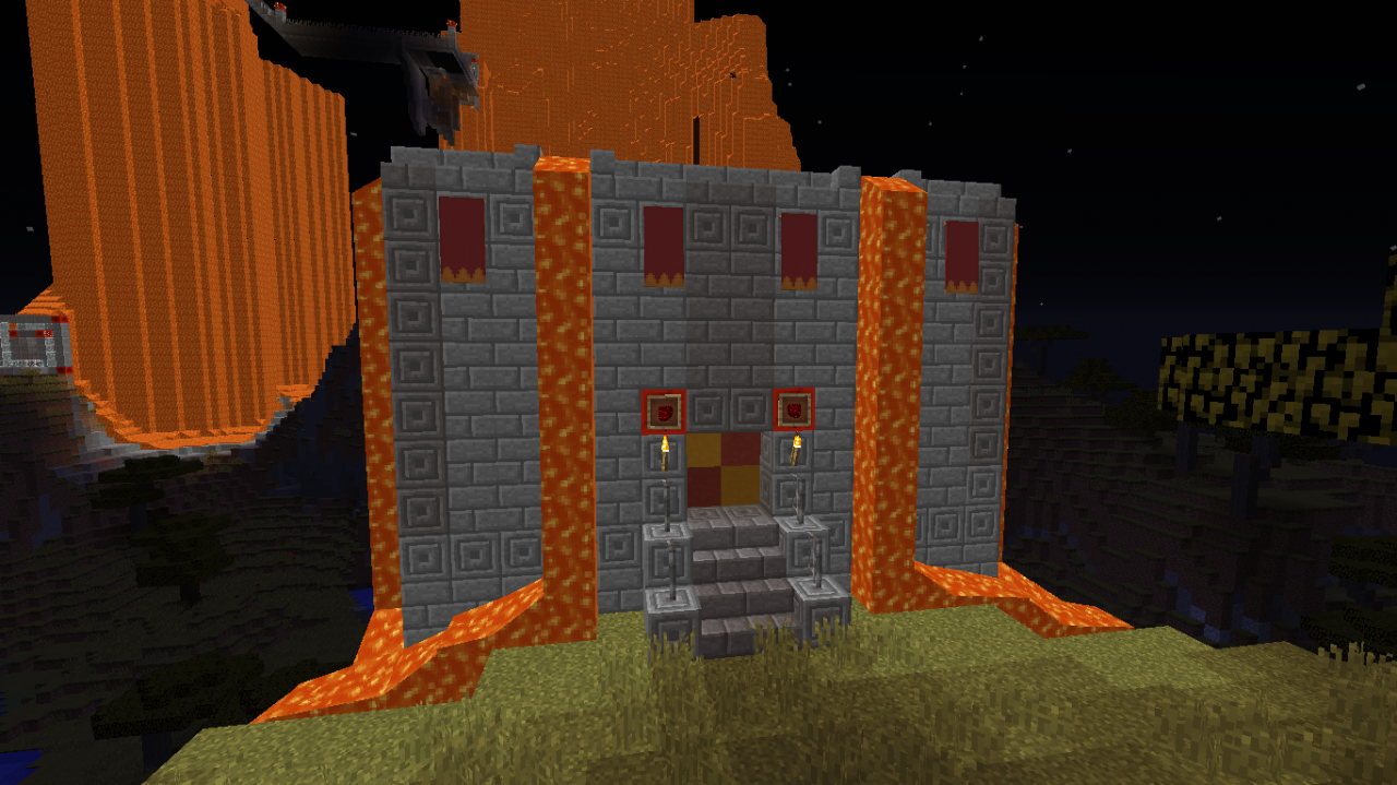 Burning Peaks Minecraft Map