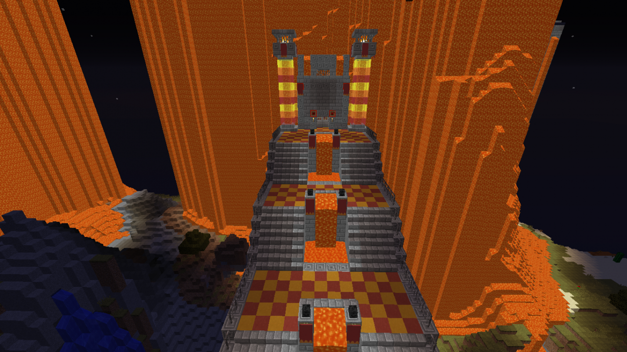 Burning Peaks Minecraft Map