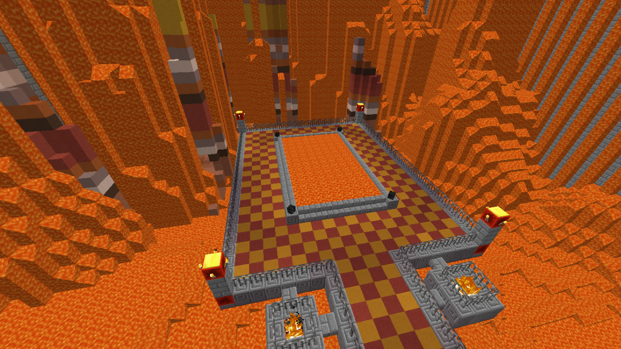 Burning Peaks Minecraft Map