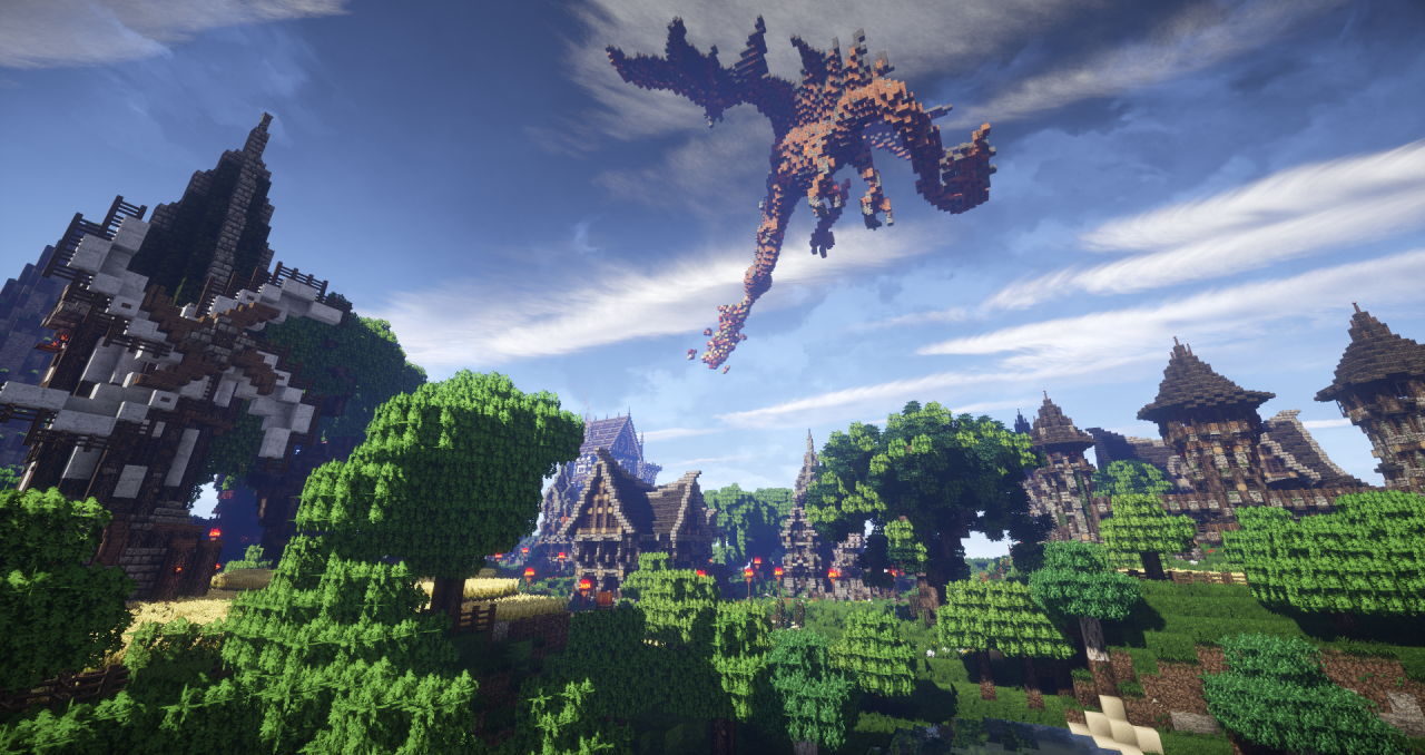 Rebirth - A Medieval Survival Hub Minecraft Map