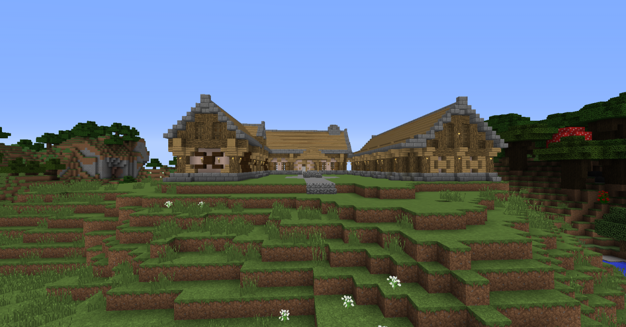 medieval farm Minecraft Map