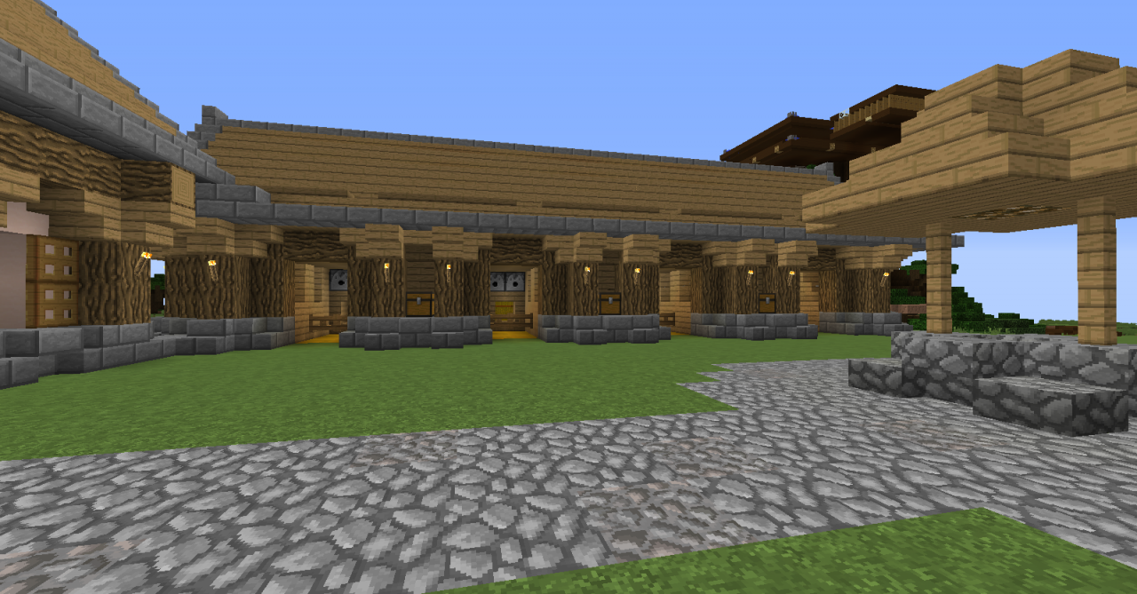 medieval farm Minecraft Map