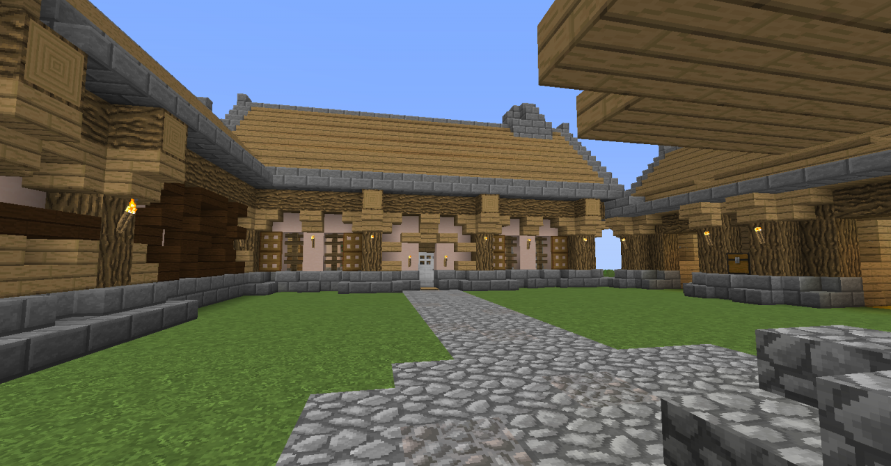 medieval farm Minecraft Map