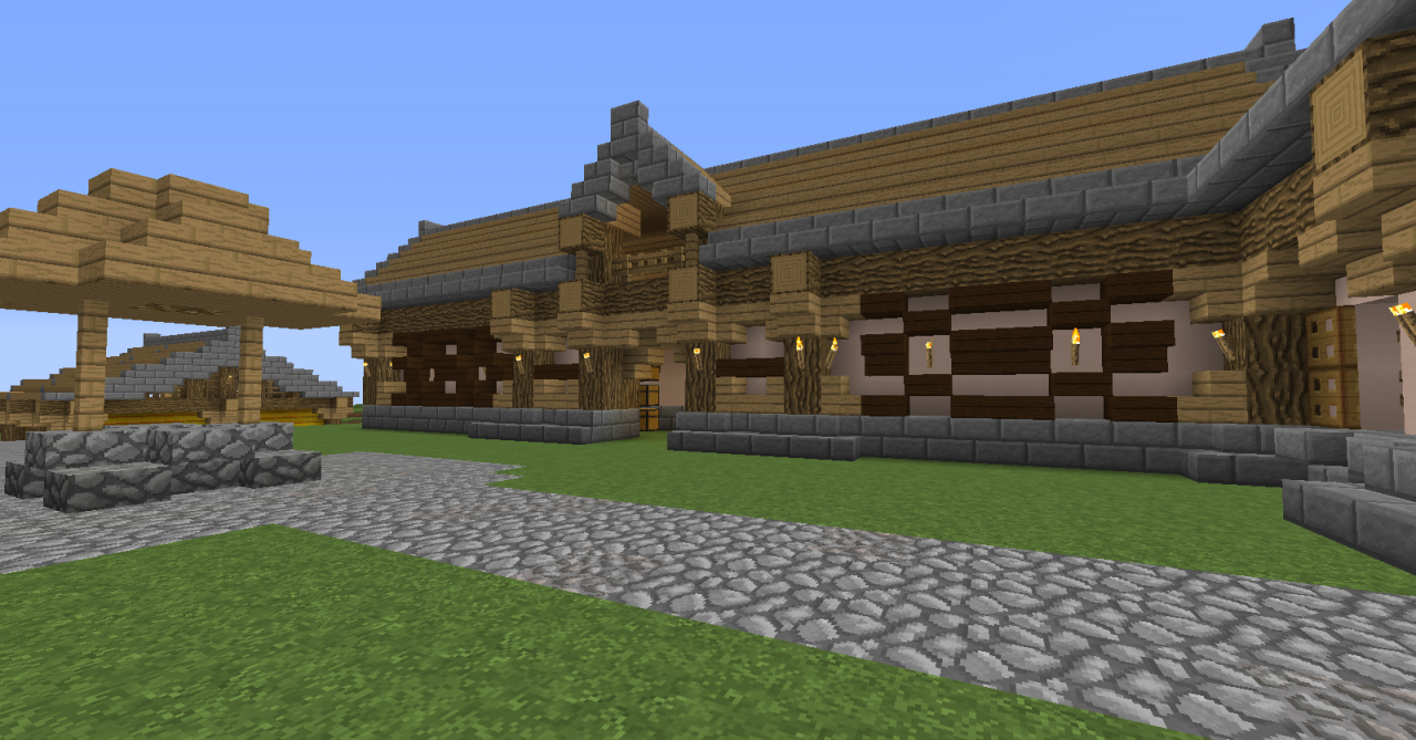 medieval farm Minecraft Map