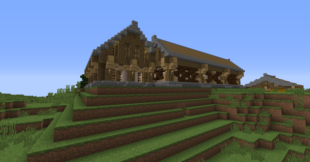 medieval farm Minecraft Map