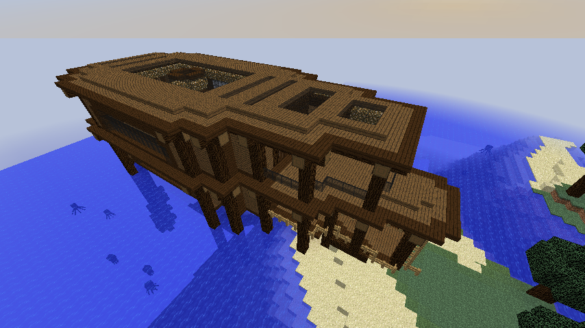 Sea Side House Minecraft Map
