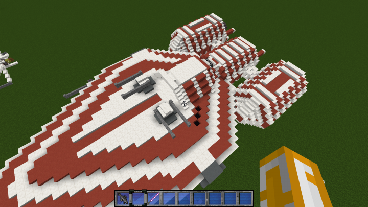 StarWars spaceship Minecraft Map