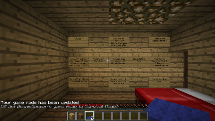 Fnaf 4 RP Minecraft Map