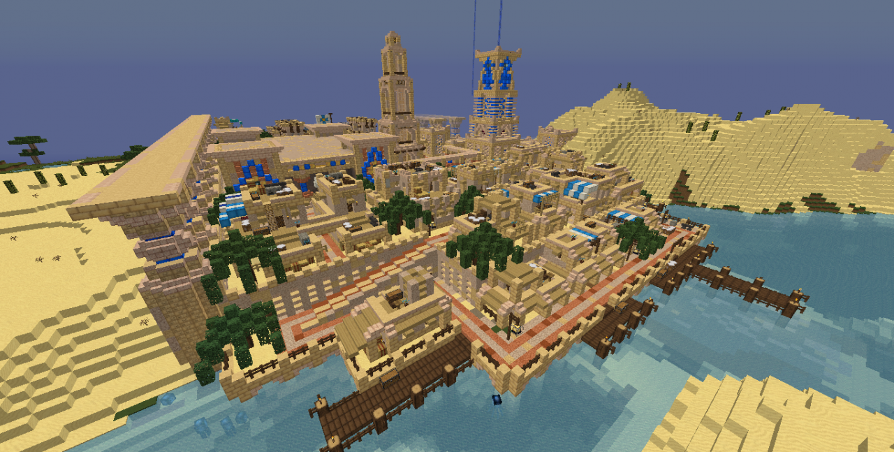 My Egyptian City Minecraft Map