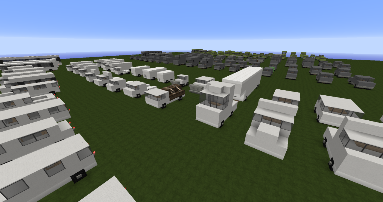 480 CAR PACK Minecraft Map