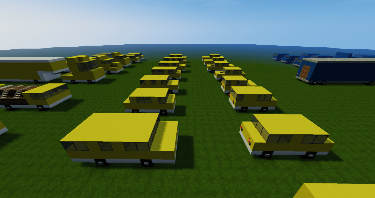 480 CAR PACK Minecraft Map