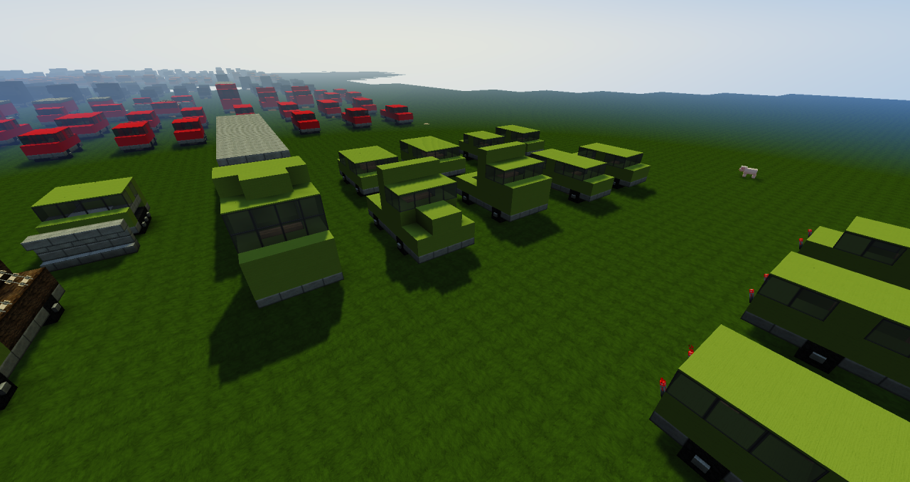 480 CAR PACK Minecraft Map