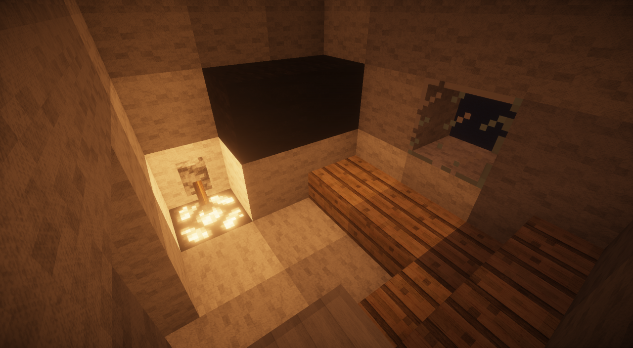 Big Airplane with First Class & Private rooms. Minecraft Map